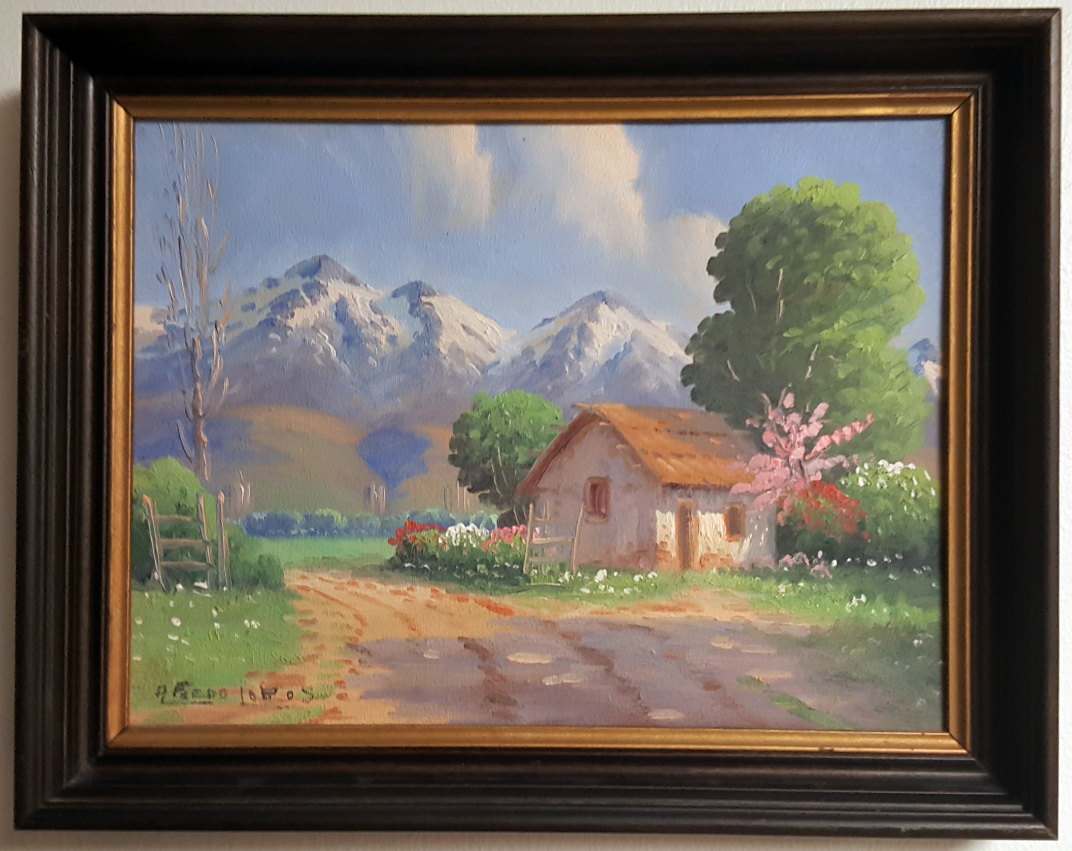 Mountain Cottage by Alberto Alfredo Lobos